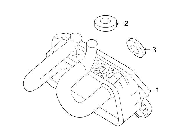 Genuine Volvo 30774483 Oil Cooler - Volvo