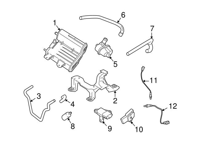 Genuine Volvo 30774700 Oxygen Sensor - Volvo