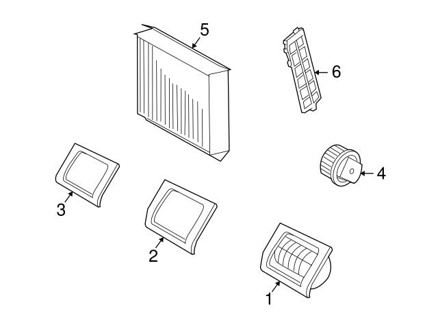 Genuine Volvo 30780377 Cabin Air Filter - Volvo