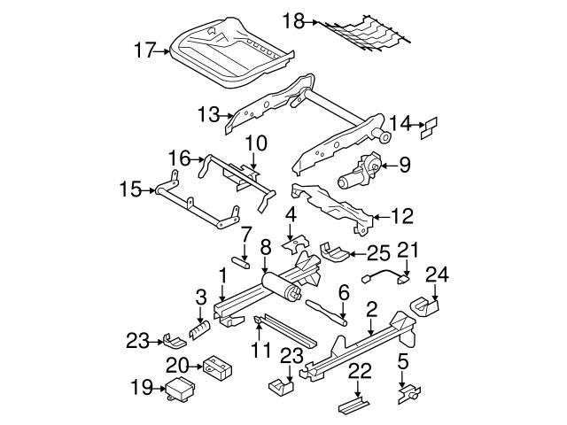 Genuine Volvo 30782079 Seat Heater Control Module; Left Front, Right ...