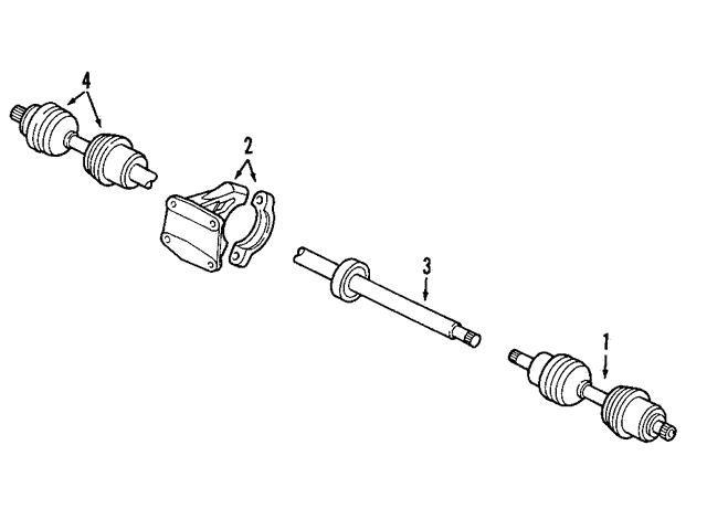 Genuine Volvo 30788266 CV Joint Boot Kit; Front Inner Inner - Volvo