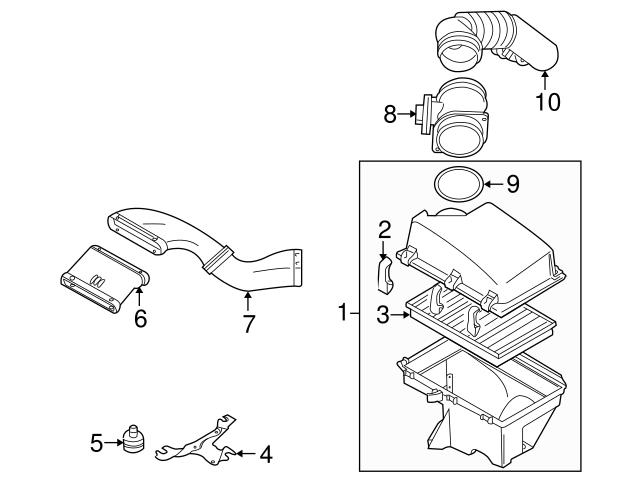 Genuine Volvo 30792627 Air Intake Hose - Volvo