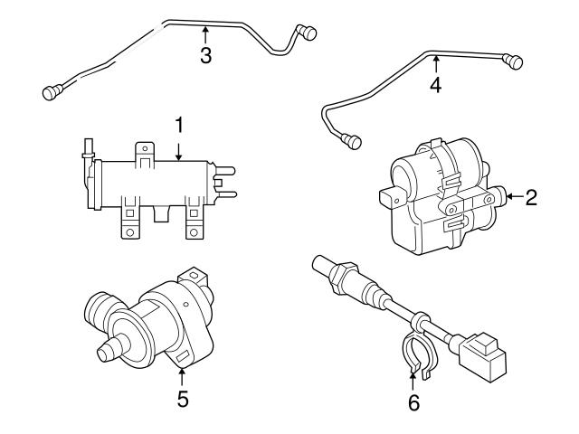 Genuine Volvo 30792830 Vapor Canister - Volvo