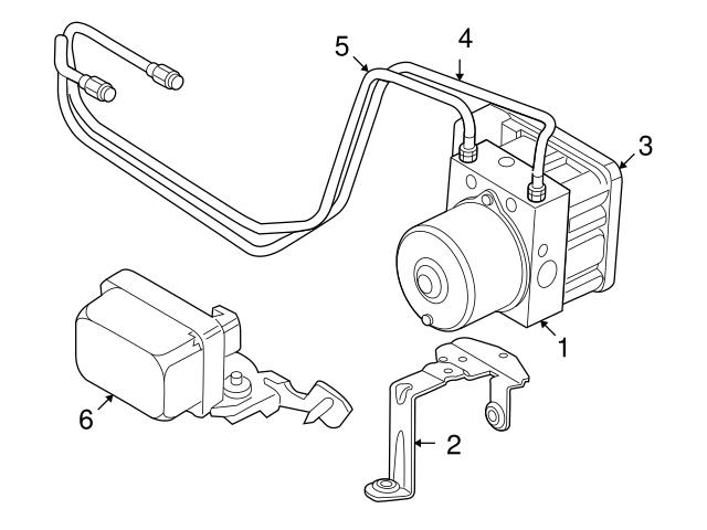 Genuine Volvo 30793527 ABS Hydraulic Assembly - Volvo