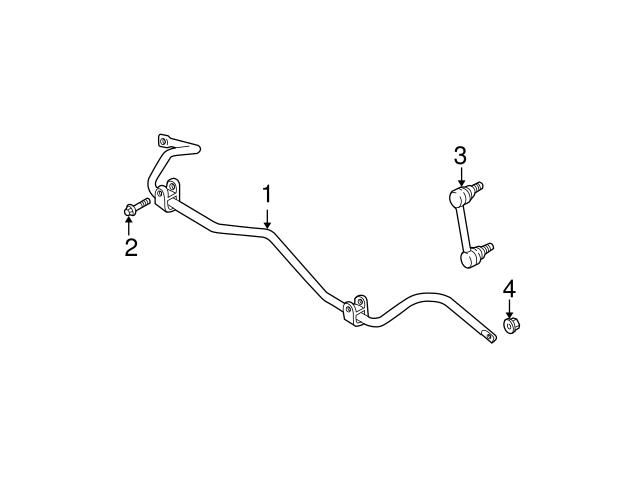 Genuine Volvo 31201603 Stabilizer/Sway Bar Link; Left, Right - Volvo