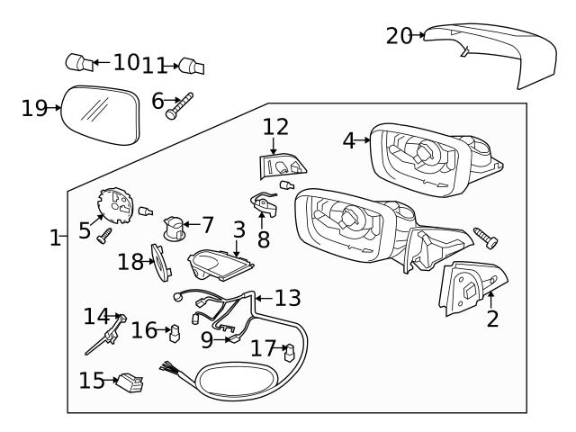 Volvo XC60 Turn Signal Parts Massive Inventory