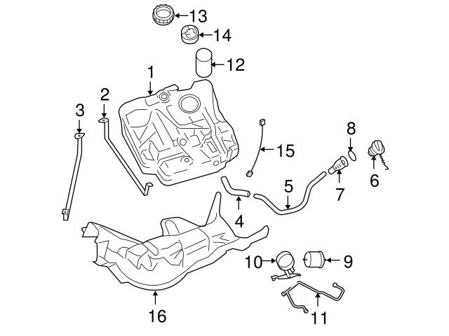 Genuine Volvo 31261522 Fuel Line / Filter Kit - Volvo