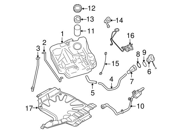 Genuine Volvo 31274302 Fuel/Gas Cap Tether - Volvo
