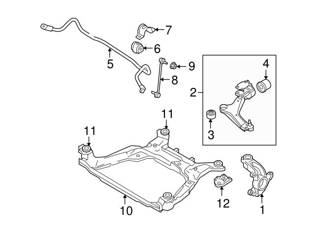 Genuine Volvo 31277346 Control Arm; Front Right - Volvo