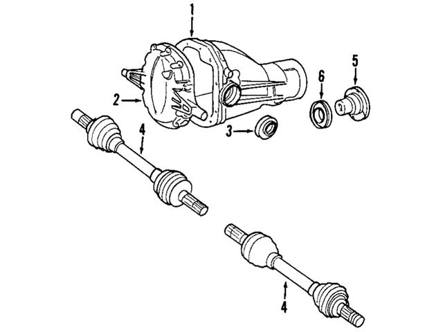 Genuine Volvo 31302014 Drive Shaft Pinion Yoke - Volvo