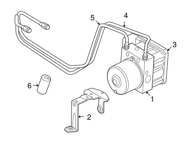 Genuine Volvo 31317379 ABS Hydraulic Assembly - Volvo
