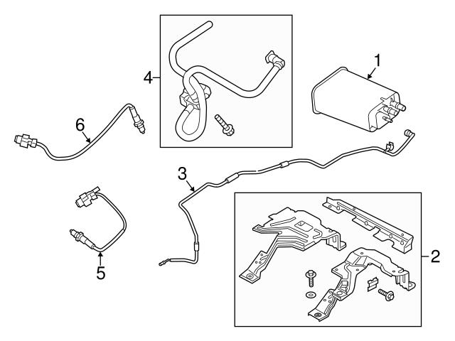 Genuine Volvo 31319904 Vapor Canister Purge Solenoid - Volvo