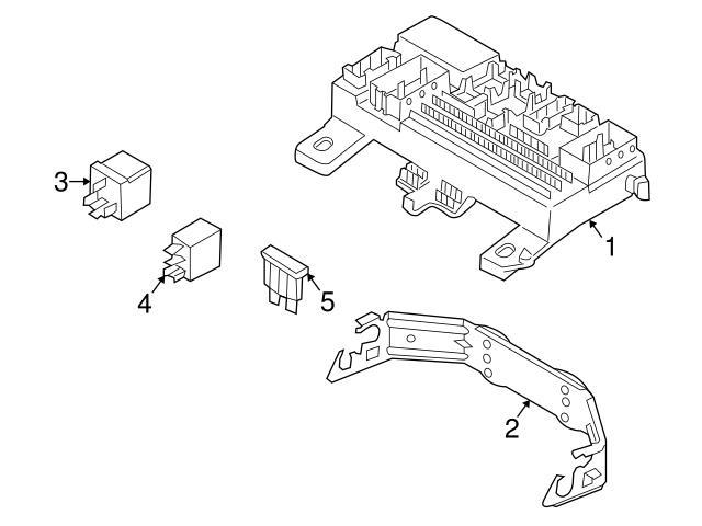 Genuine Volvo 31327215 Fuse Box - Volvo | 31254749 31254903 31296881