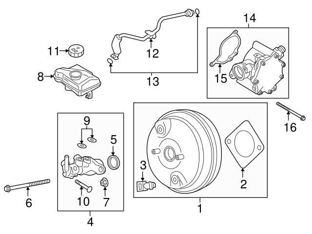 Genuine Volvo 31362597 Brake Vacuum Hose - Volvo