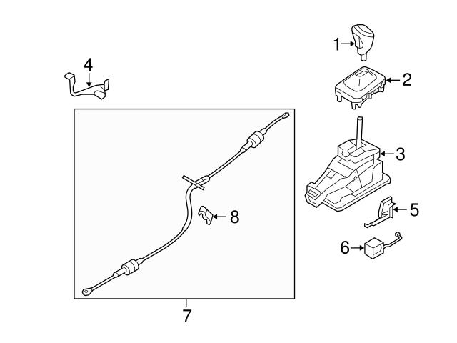 Genuine Volvo 31367430 Auto Trans Shift Linkage Boot - Volvo