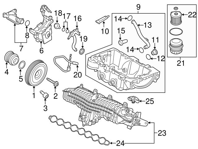 Genuine Volvo 31370166 Intake Manifold Gasket - Volvo | 31364286