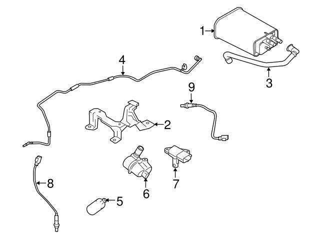 Genuine Volvo 31392201 Evaporative Emissions System Lines - Volvo