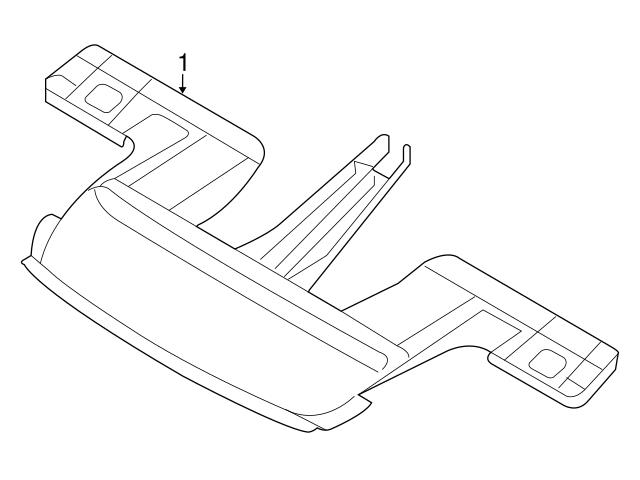 Genuine Volvo 31395808 Center High Mount Stop Light - Volvo | 31385746 ...