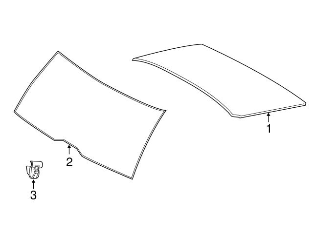 Genuine Volvo 31399202 Back Glass Sunshade; Rear - Volvo | 30756524