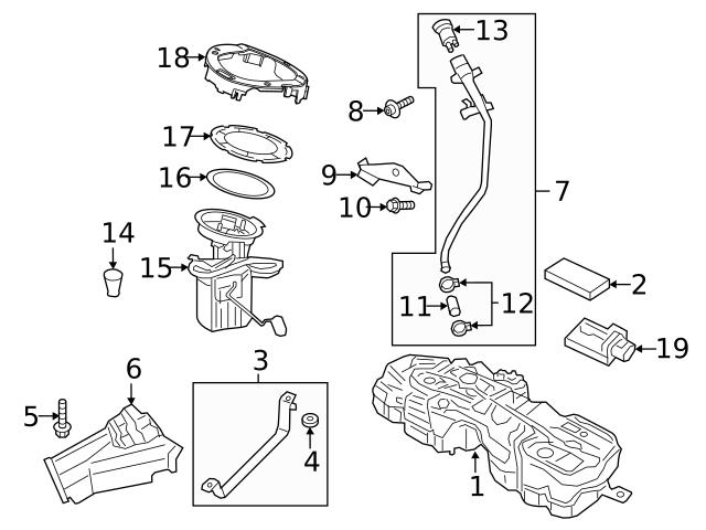 Genuine Volvo 31405481 Fuel Pump, Electric - Volvo