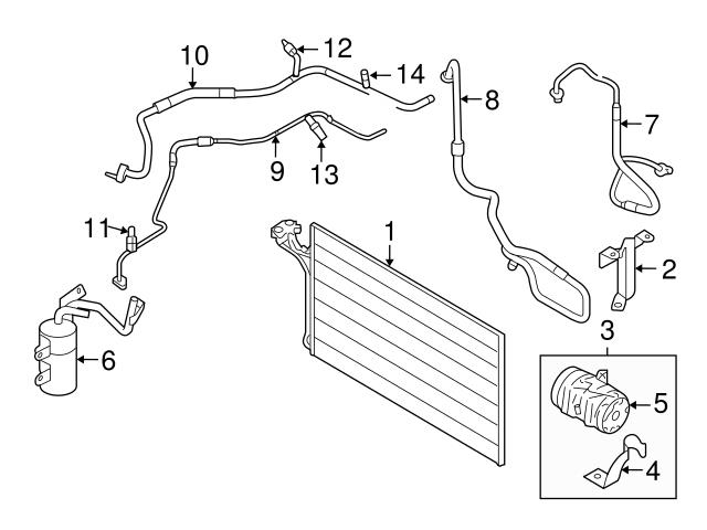 Genuine Volvo 31418513 A/C Condenser - Volvo | 31356001 9124390