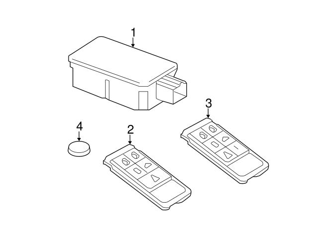 Genuine Volvo 31419719 Anti-Theft Alarm Control Unit - Volvo | 30659353 ...