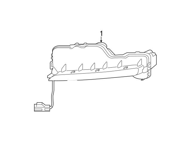 Genuine Volvo 31420396 Parking Light Assembly; Right - Volvo | 31353290