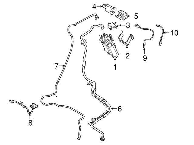 Genuine Volvo 31432859 Vacuum Hose/Line - Volvo