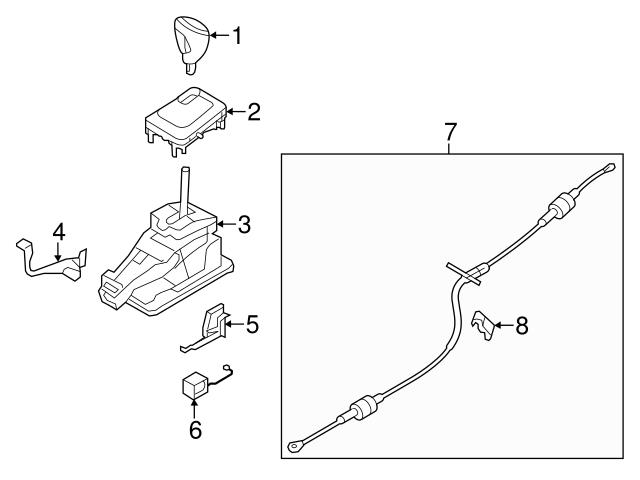 Genuine Volvo 31437877 Manual Trans Shift Knob - Volvo | 31367684