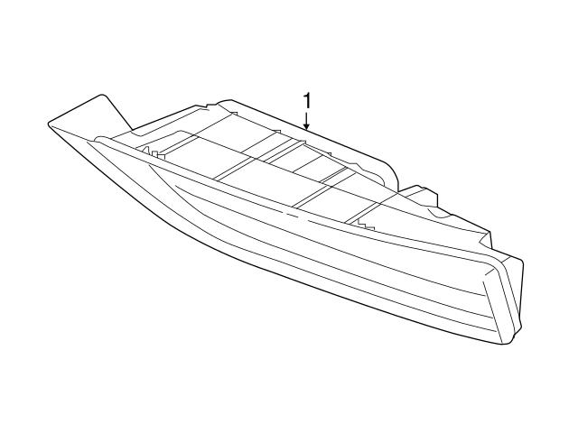Genuine Volvo 31446620 Turn Signal Light Assembly; Right - Volvo