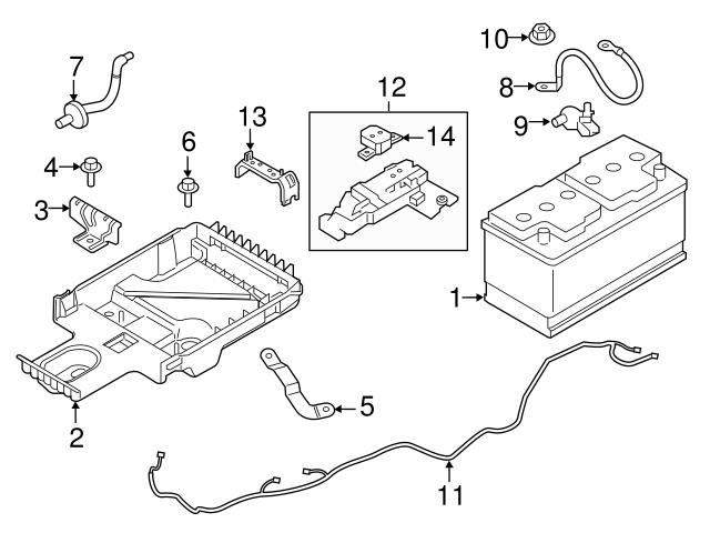 Genuine Volvo 31450530 Fuse Box - Volvo
