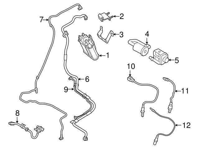 Genuine Volvo 31452300 Evaporative Emissions System Lines - Volvo