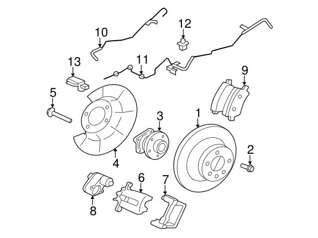 Genuine Volvo 31471746 Disc Brake Rotor; Left, Right - Volvo | 30769059 ...