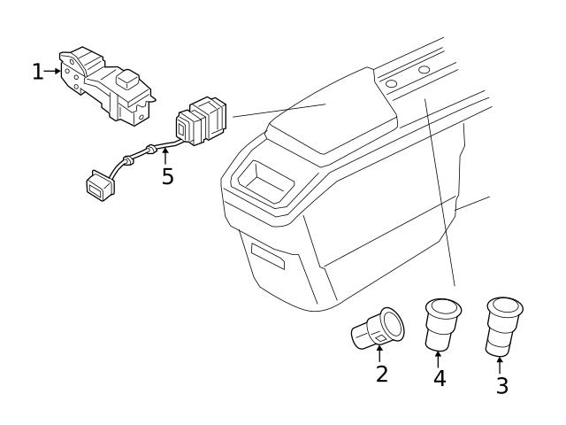Genuine Volvo 31481446 Combination Switch - Volvo