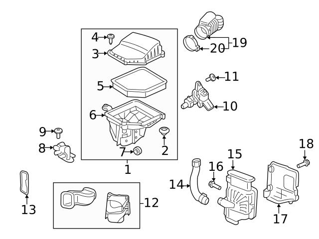 Genuine Volvo 31493244 Air Cleaner Bracket - Volvo