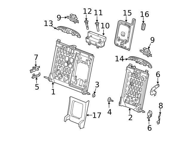 Genuine Volvo 31498285 Seat Armrest Cover - Volvo | 31498279