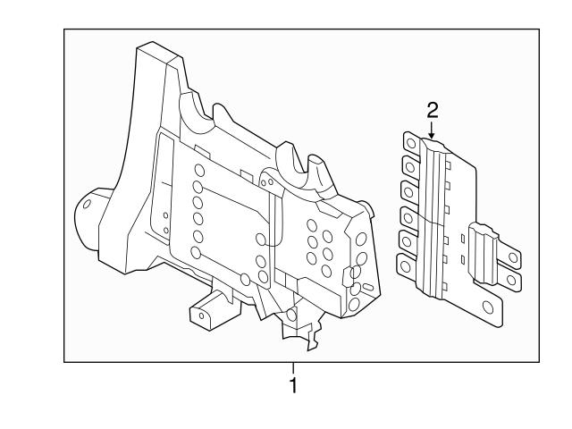 Genuine Volvo 31499213 Fuse Box - Volvo