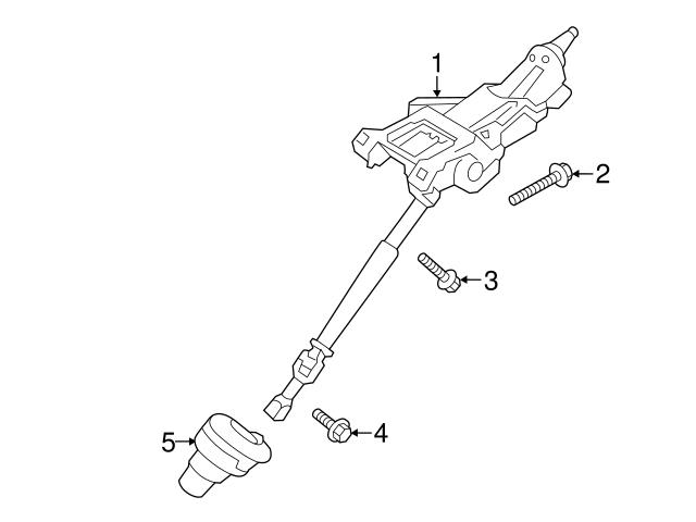 Genuine Volvo 31658855 Steering Coupling Boot; Lower - Volvo | 31360172