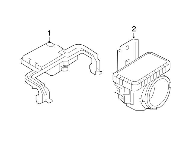 Genuine Volvo 31676008 Anti-Theft Alarm Siren - Volvo | 30659757