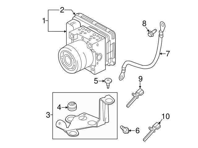 Genuine Volvo 31680104 ABS Hydraulic Assembly - Volvo | 31400474