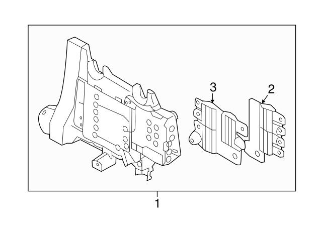 Genuine Volvo 32200113 Fuse Box | 31346673 31499159