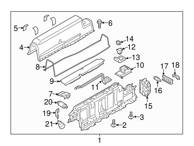 Genuine Volvo 31350776 Battery - Volvo