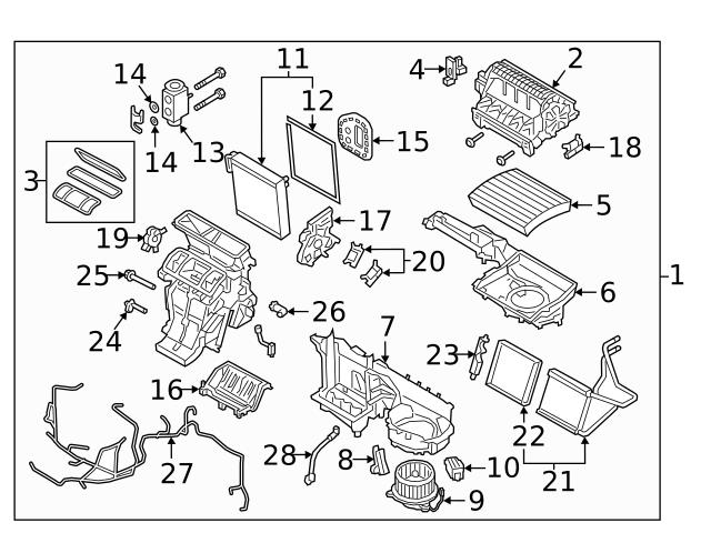 Genuine Volvo 32226714 Heater Blend Door Actuator - Volvo | 31497515