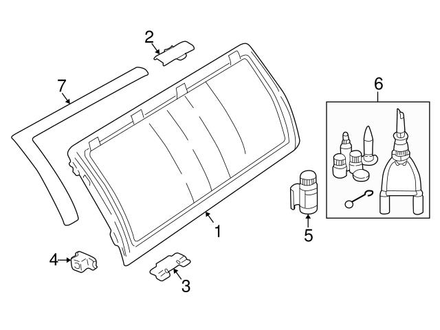Genuine Volvo 32244508 Adhesive; Left, Right | 1161823