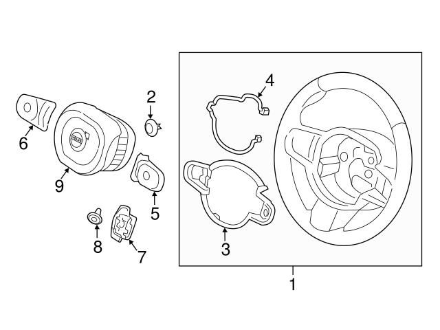Genuine Volvo 32266343 Cruise Control Switch - Volvo | 31343892 ...
