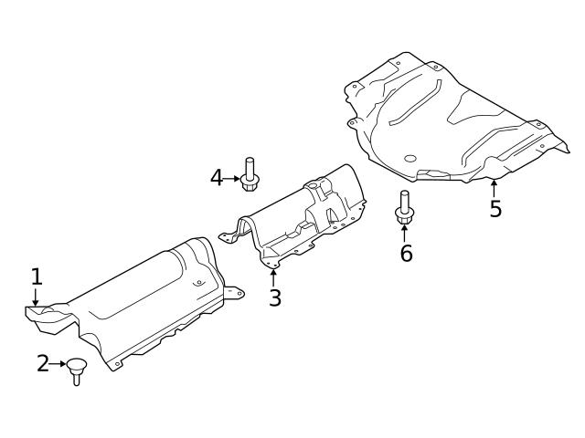 Genuine Volvo 32369280 Catalytic Converter Gasket; Front | 31353950 ...