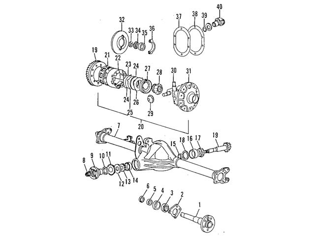 Genuine Volvo 3502560 Differential Lock Plate - Volvo