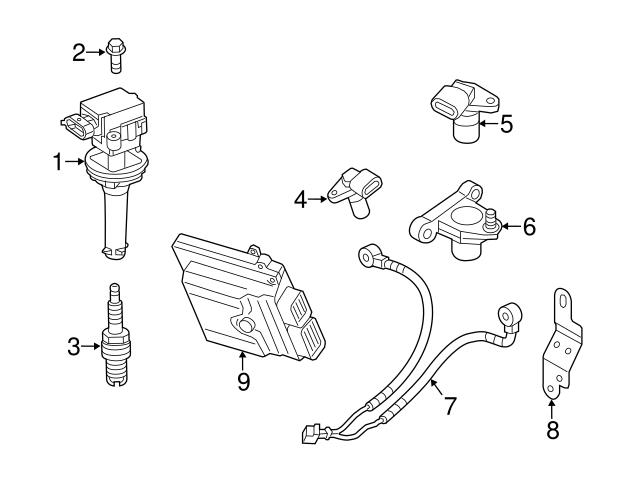 Genuine Volvo 36000670 Engine Control Module - Volvo