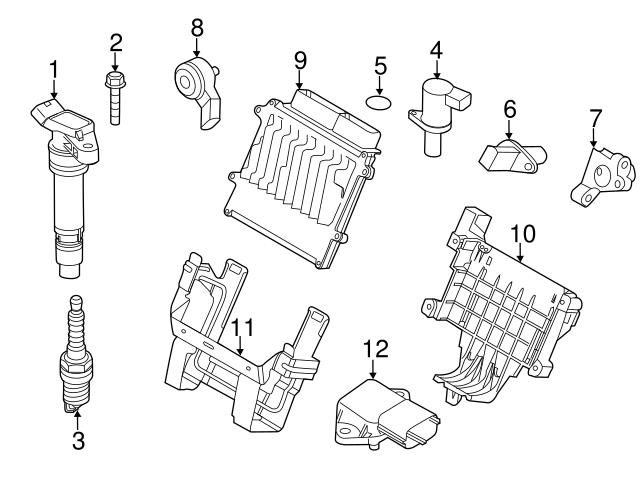 Genuine Volvo 36001363 Engine Control Module - Volvo
