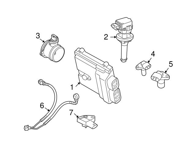 Genuine Volvo 36002557 Engine Control Module - Volvo
